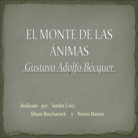 El monte de las ánimas | PDF