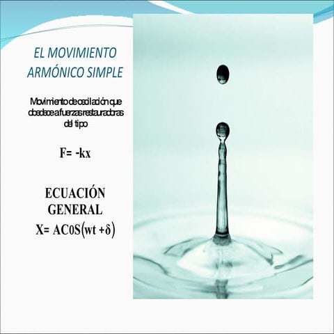 El Movimiento ArmóNico Simple Presentacion | PPT