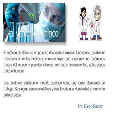 El método científico y variables | PPTX
