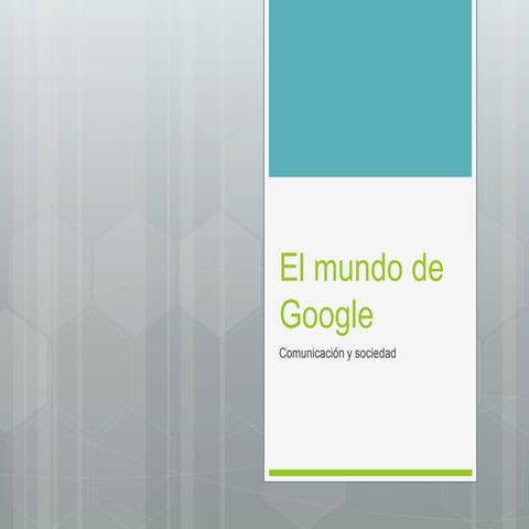 Aplicaciones de google | PPTX