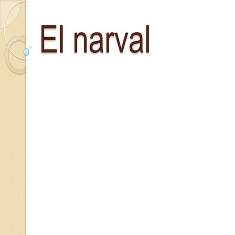 El narval | PPT