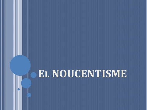 El noucentisme | PPT