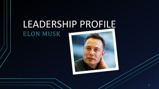 Elon Musk PPT | PPT