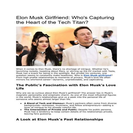 Elon Musk Girlfriend_ Who's Capturing the Heart of the Tech Titan.docx