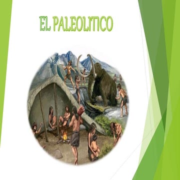 El paleolitico | PPTX