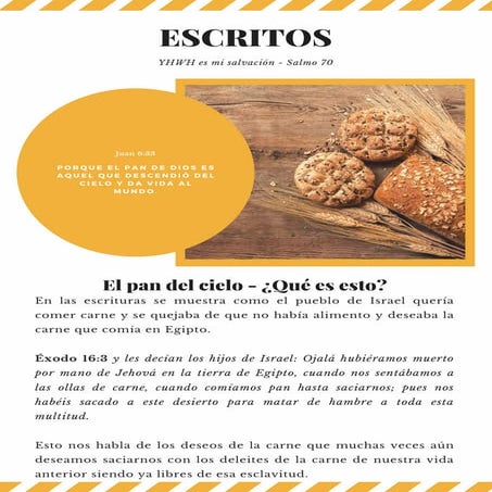 El pan del cielo - ¿Qué es esto? | PDF