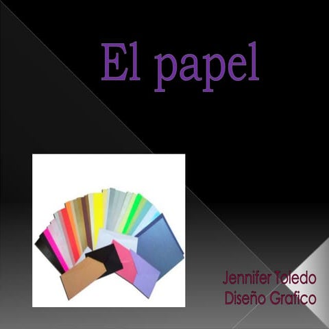 tipos de papel | PPT