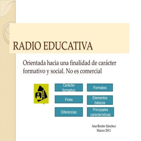 Programas de radio en la educación | PPTX