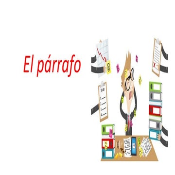 LA ORACION.el párrafo y el texto tema lenguaje y comunicación | PPTX