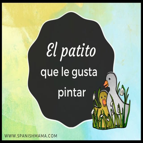 El patito que le gusta pintar | PDF