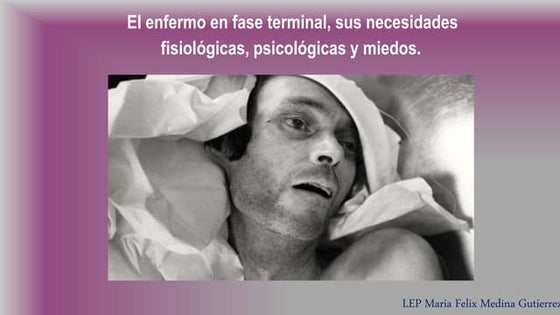 Paciente moribundo.. | PPT