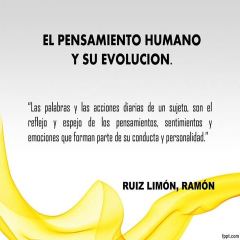 EL PENSAMIENTO HUMANO | PDF