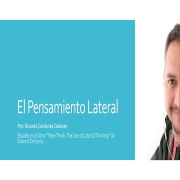 El pensamiento lateral | PPTX