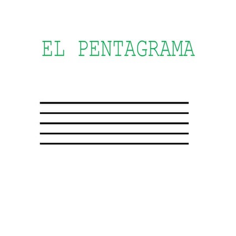 Guía para aprender el pentagrama y las notas musicales que allí se ...