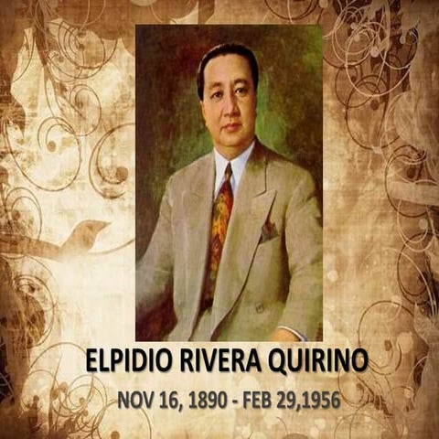 Q3 lesson 22 elpidio quirino | PPTX