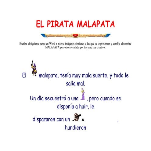 El pirata malapata | PPT