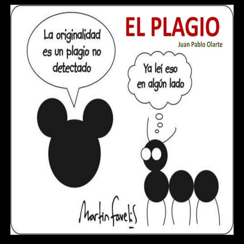 El plagio en trabajos académicos | PPTX