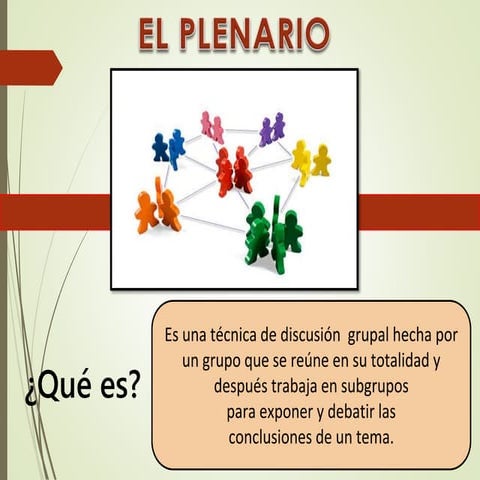 El plenario | PPTX