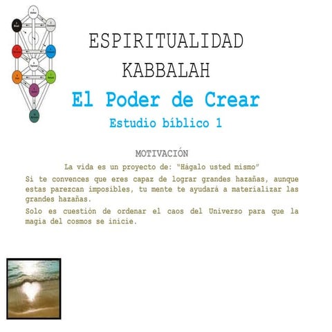 El poder de crear | PPTX