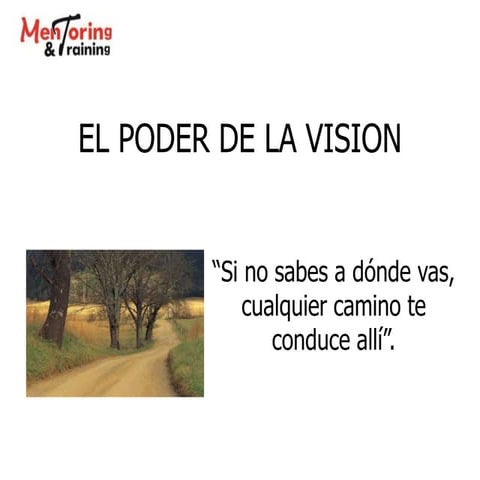 El poder de la vision | PPTX