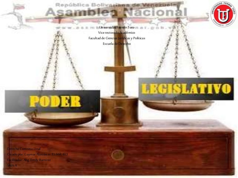 El poder legislativo