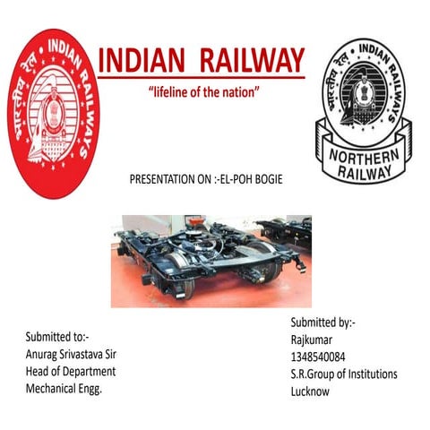 STUDY OF ICF BOGIE | PPTX