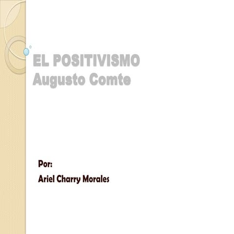 Origen de la sociología (Auguste Comte) .pptx