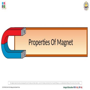 ELP_Properties Of Magnet with activity and case study | PPTX