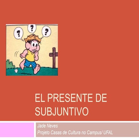 El presente de subjuntivo | PPTX