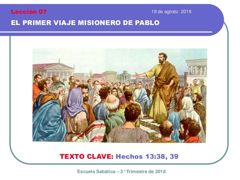 El primer viaje misionero de Pablo
