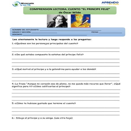 El príncipe feliz | PDF