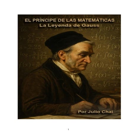 Libro Digital: "El Príncipe de las Matemáticas: La Leyenda de Gauss ...