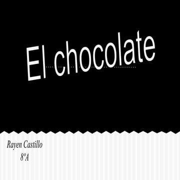 Proceso productivo del chocolate | PPTX