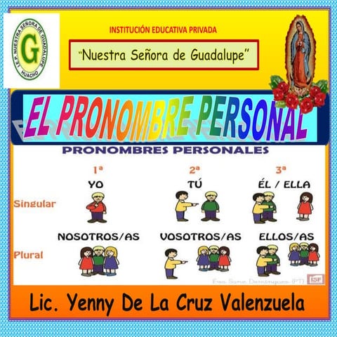El pronombre personal 2º | PPTX
