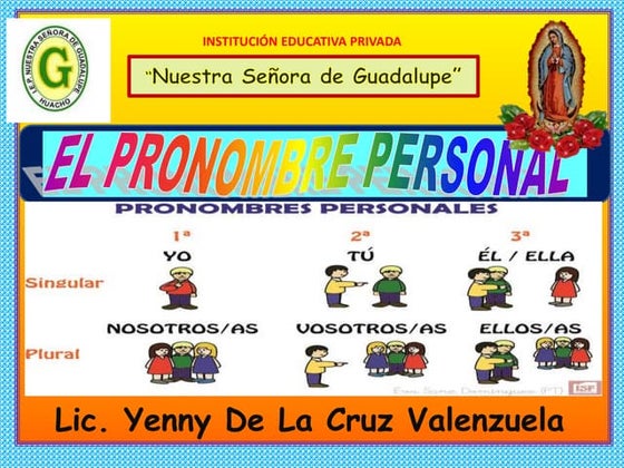 Guia pronombres personales | PDF