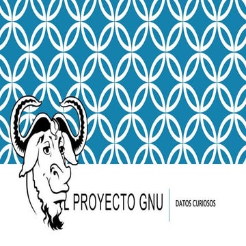 El proyecto gnu | PPSX