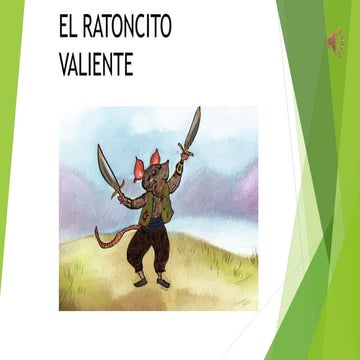 El raton valiente | PPTX