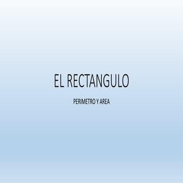 El rectángulo de oro | PPTX