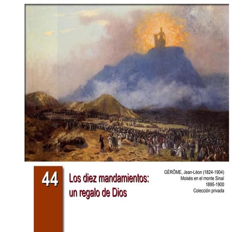 Los diez mandamientos: un regalo de Dios | PPT