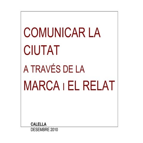 El relat paucanaleta | PPT