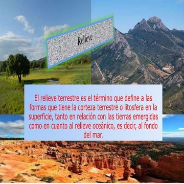 El relieve de sinaloa | PPTX
