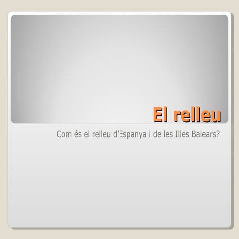 El Relleu | PPT