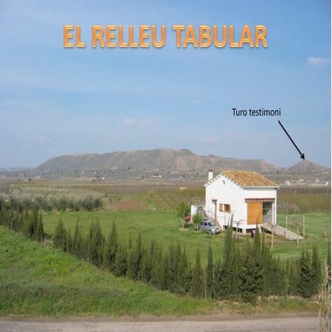 El relleu tabular | PDF