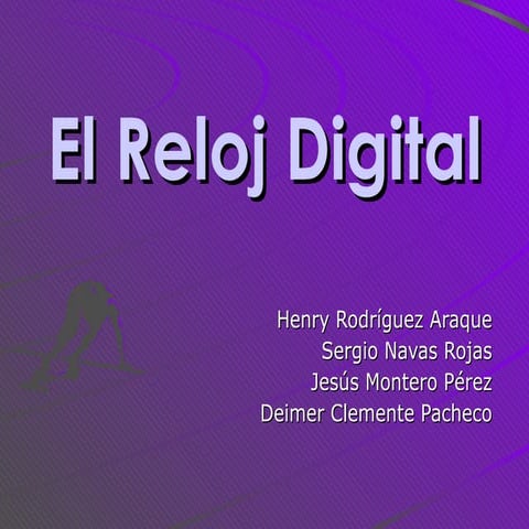 El reloj digital | PPT