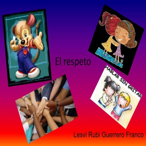 EL RESPETO.pptx VALORES FUNDAMENTALES 14 | PPTX