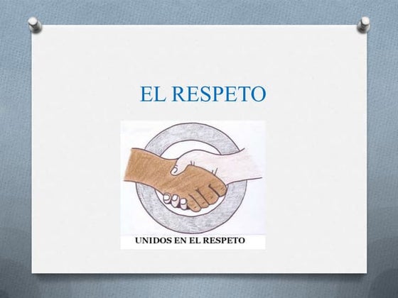 El respeto | PDF