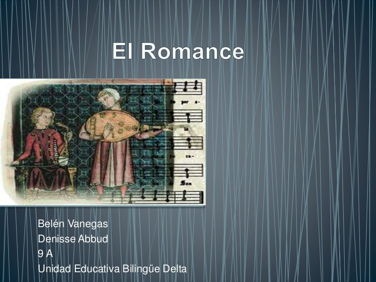 El romance