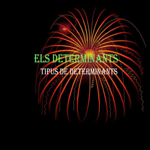 Els Determinants | PPT