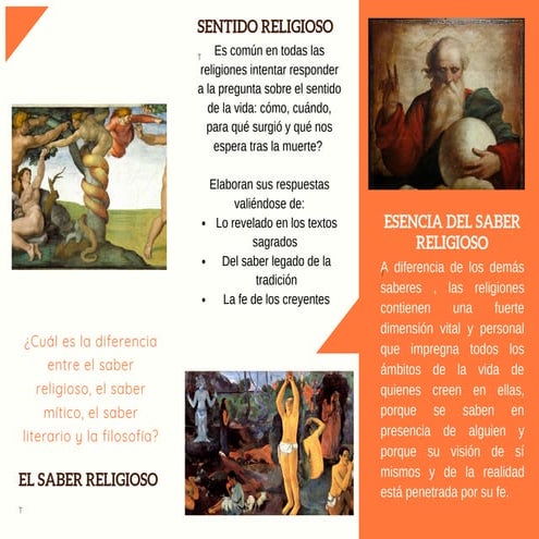 El saber religioso | PDF
