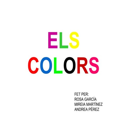 Els colors | PPT